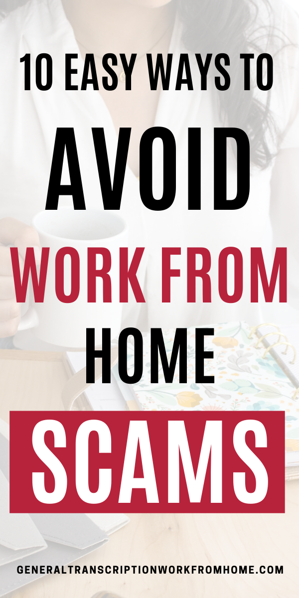 How to Avoid Work From Home Jobs Scams - Work from Home Jobs, Online ...