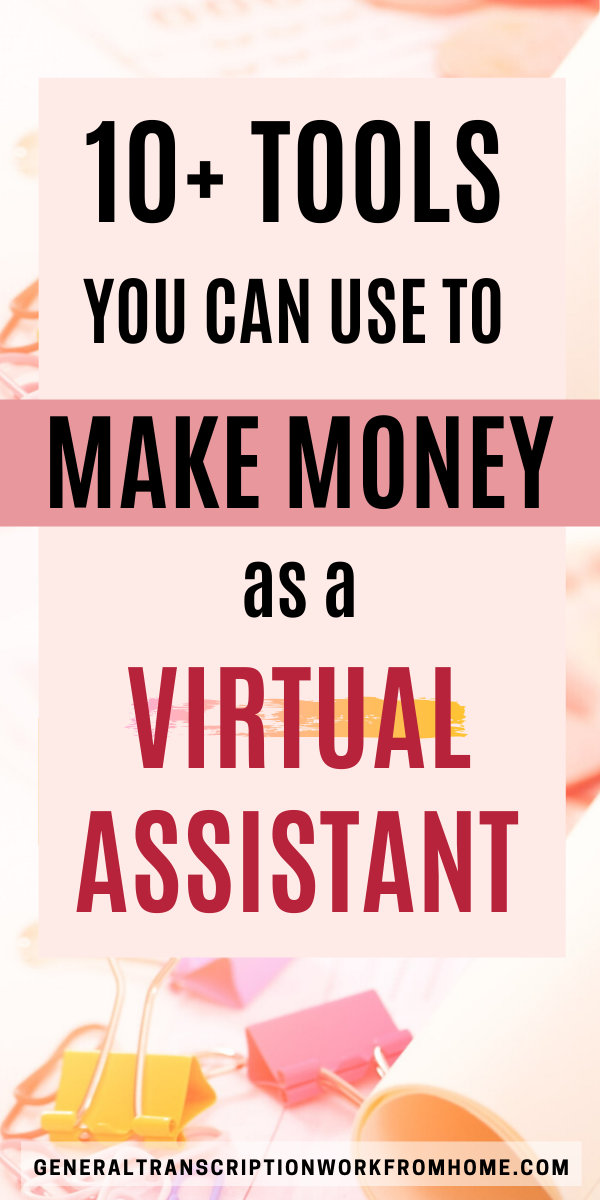 Top 10 Tools for Virtual Assistants - Work from Home Jobs, Online Jobs ...